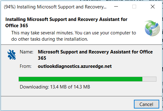 Office 365 - Microsoft Support and Recovery Assistant for Office 365