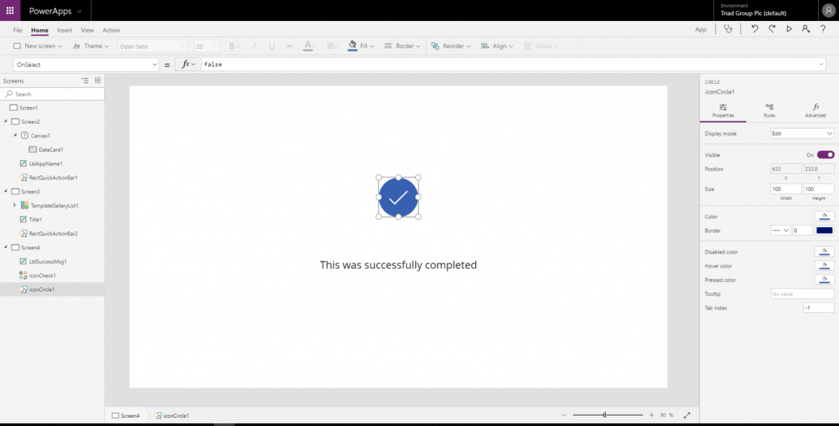 Power Apps screen templates