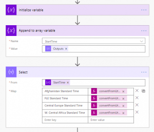Convert your time zones faster Power Apps in Power Automate