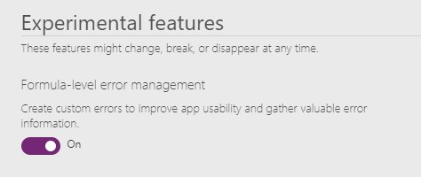 Better Formula Level Error Management And Power Apps Patch