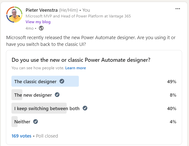 First Poll about the New SharePoint Designer